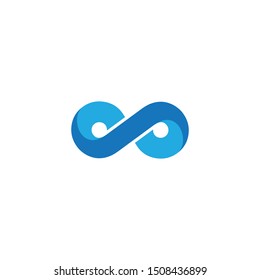 Dp Initial Logo Infinity Symbol Stock Vector (Royalty Free) 1639383007 ...
