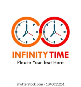 Illustration Time Clock Decorated Caption Stock Vector (Royalty Free ...