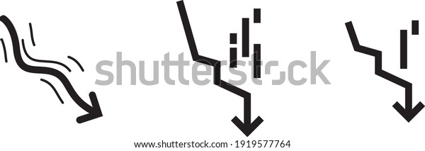 Inflation Deflation Icon Vector Stock Vector (Royalty Free) 1919577764 ...