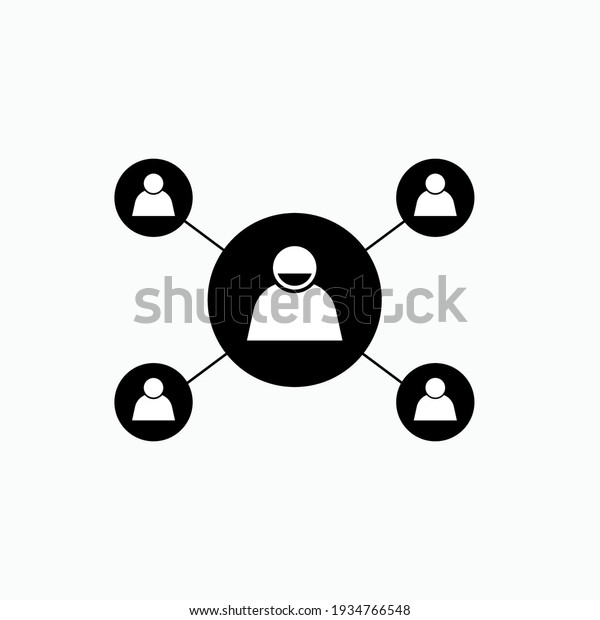 Influencer Icon Role Model Symbol Vector Stock Vector (Royalty Free ...