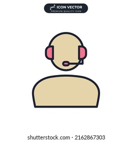 Info Center Icon Symbol Template Graphic Stock Vector (Royalty Free ...