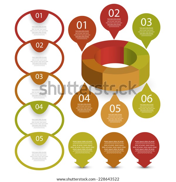 Info Graphic Badges Banners Vector Stock Vector (Royalty Free) 228643522