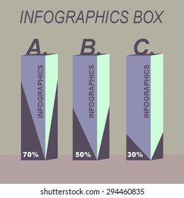 Info Graphic Design Modern Box Stock Vector (Royalty Free) 294460835 ...
