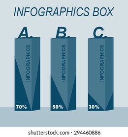 Info Graphic Design Modern Box Stock Vector (Royalty Free) 294460853