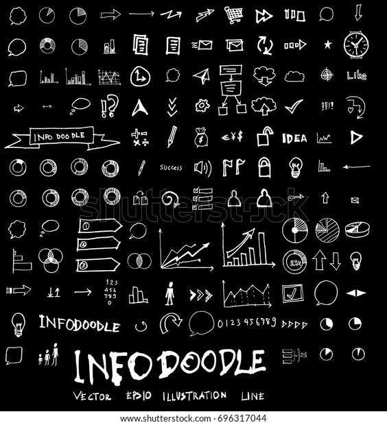 Info Hand Draw Sketch Vector Doodle Stock Vector (Royalty Free ...