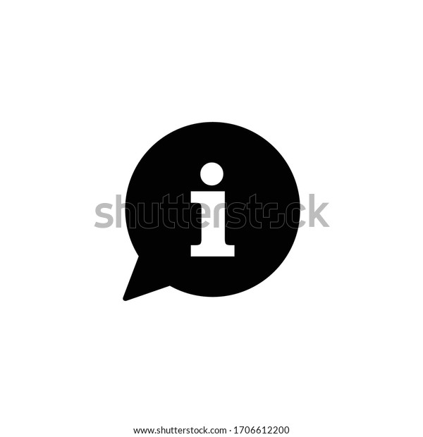 Vektorillustration, Info-Zeichen und Symbol-Vektorillustration Design
