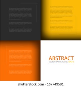 Infographic Background Box Information Board Design Stock Vector ...