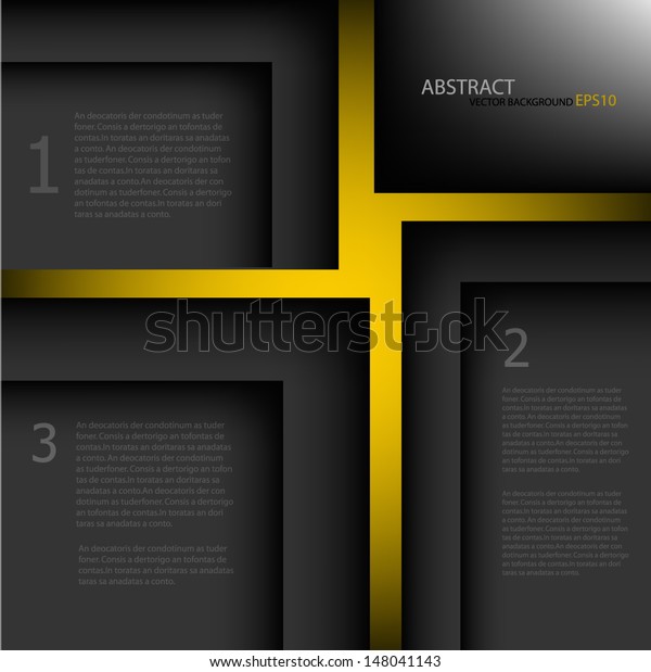 Infographic Background Box Information Board Design Stock Vector ...