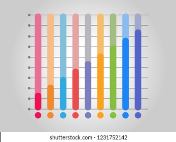 Infographic Bar Chart Can Using Presentation Stock Vector (Royalty Free ...