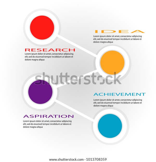 Infographic Chart Data Illustration Template Vector Stock Vector ...