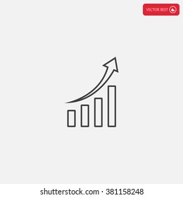 Graph Chart Down Icon Down Arrow: เวกเตอร์สต็อก (ปลอดค่าลิขสิทธิ์ ...