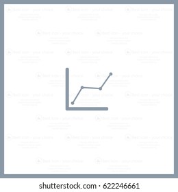 Infographic Chart Icon Growing Graph Simbol: เวกเตอร์สต็อก (ปลอดค่า ...