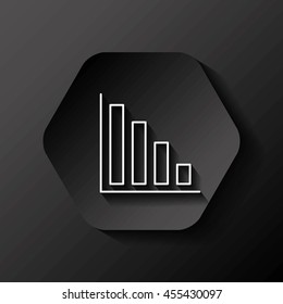 Infographic Concept Represented By White Bars Stock Vector (Royalty ...