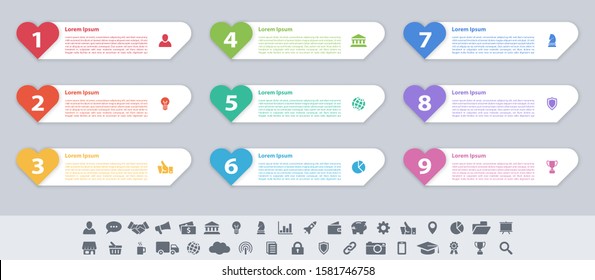 Infographic 3d Numbered Step Bubbles 2 Stock Vector (Royalty Free ...