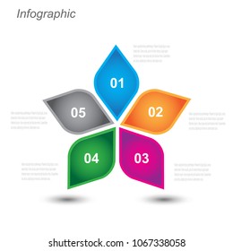Infographic Design Template Idea Display Ranking Stock Vector (Royalty ...