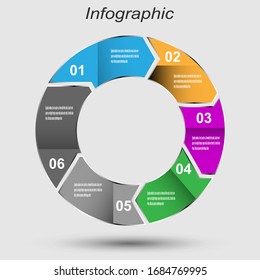 Infographic Design Template Idea Display Ranking Stock Vector (Royalty ...
