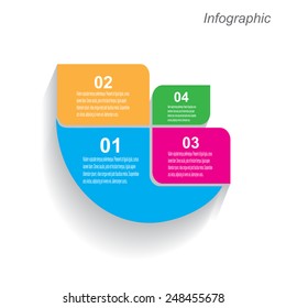 Infographic Design Template Idea Display Ranking Stock Vector (Royalty ...