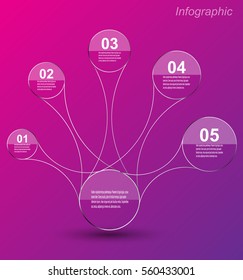 Infographic Design Template Idea Display Ranking Stock Vector (Royalty ...