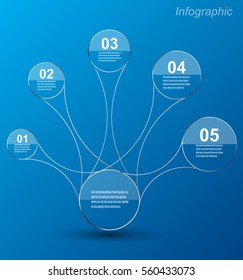 Infographic Design Template Idea Display Ranking Stock Vector (Royalty ...