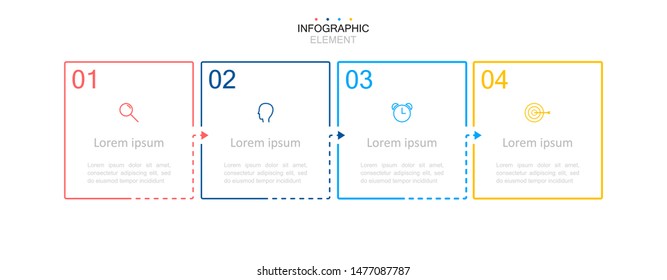165 4 section box infographic Images, Stock Photos & Vectors | Shutterstock