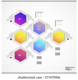 Key Shape Infographic Diagram Vector Web Stock Vector (Royalty Free ...