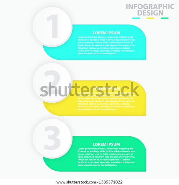 Infographic Design Workflow Report Diagrams Business Stock Vector ...