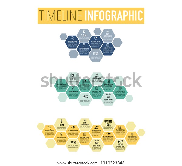 Infographic Diagram Design Step Process Flowchart Stock Vector (Royalty ...