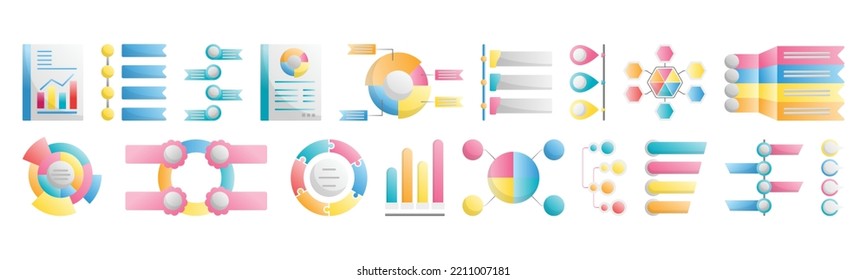 Infographic Icon Set Design Template Vector Stock Vector (Royalty Free ...