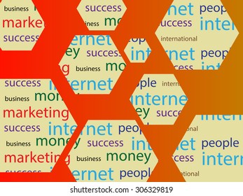 Infographic Orange Background Color Text Stock Vector (Royalty Free ...
