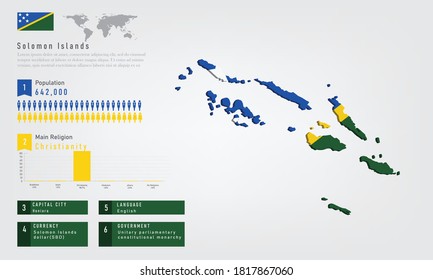 272 Solomon islands infographic Images, Stock Photos & Vectors ...