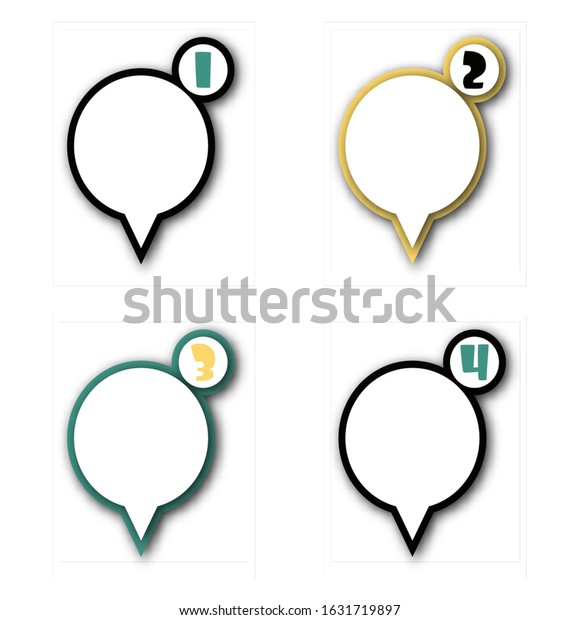 Infographic Step 1234 Concept Design Graphic Stock Vector (Royalty Free ...
