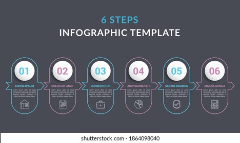 Cost Structure Infographic Design Editable Template 스톡 벡터(로열티 프리 ...