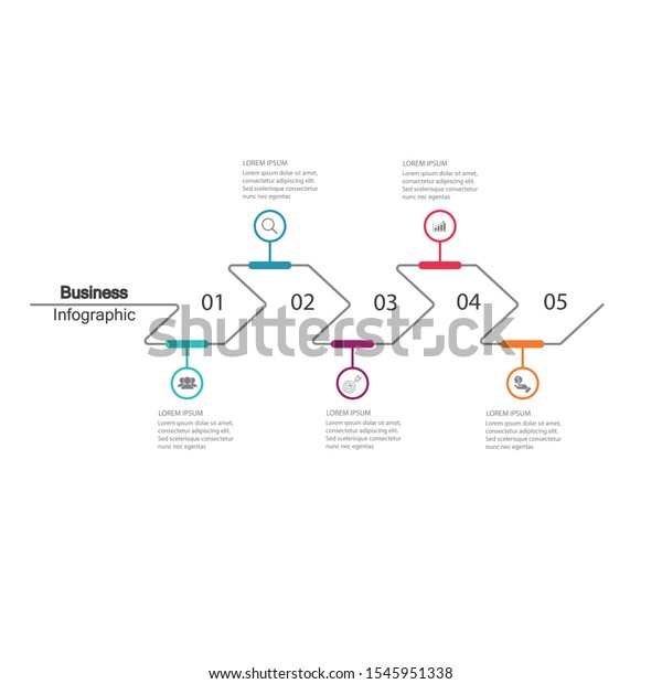 Infographic Vector Cycle Diagram Graph Presentation Stock Vector ...