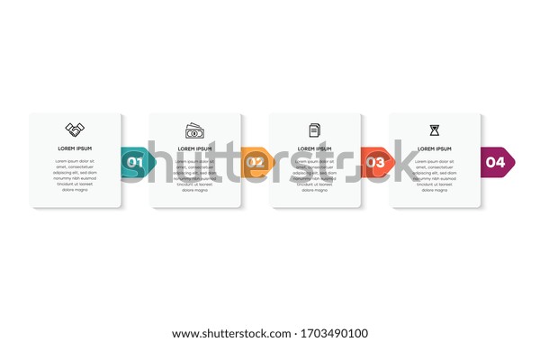 Infographic Vector Infographic Design Template Icons: vetor stock ...