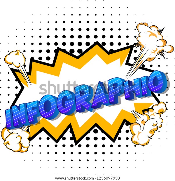 Infographic Vector Illustrated Comic Book Style Stock Vector (Royalty ...
