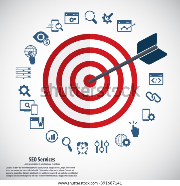 Infographics Background Seo Optimization Seo Concept Stock Vector ... Infographics Background Seo Optimization Seo Concept Stock Vector ...