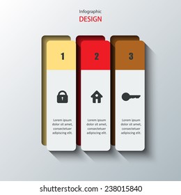 Infographics Design Eps10 Vector Illustration Stock Vector (Royalty ...