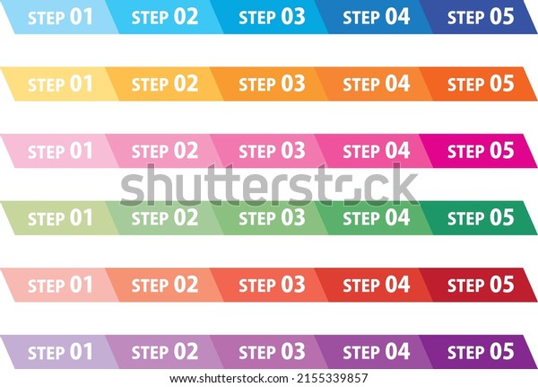 Infographics Image Stepping Stock Vector (Royalty Free) 2155339857 ...