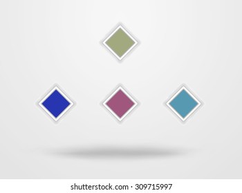 Infographics Modern Design Process Template Vector Stock Vector ...