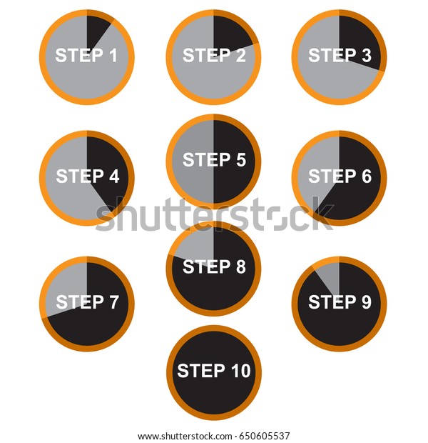 Infographics Step By Step Can Illustrate Stock Vector (Royalty Free ...