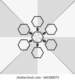 Infographics Step By Step Radial Structure Stock Vector (Royalty Free ...