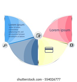Infographics Template Data Visualization Diagram Presentation Stock ...