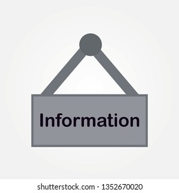 Information Board Icons Stock Vector (Royalty Free) 1352670020 ...