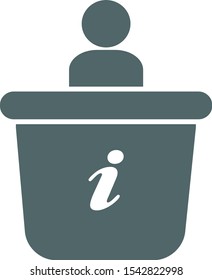 Information Counter Icon Vector Illustration Stock Vector (Royalty Free ...