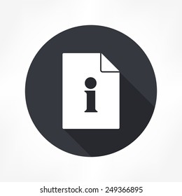 Information Data Icon Stock Vector (Royalty Free) 249366895 | Shutterstock