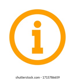 Information Icon Info Sign Flat Style Stock Vector (Royalty Free ...