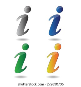 Information Icon Shiny Vector Design Isolated Stock Vector (Royalty ...