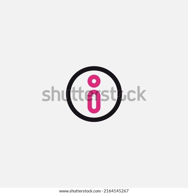 Information Icon Sign Vectorsymbol Logo Illustration Stock Vector ...