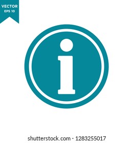 Information Icon Trendy Flat Style Stock Vector (Royalty Free ...