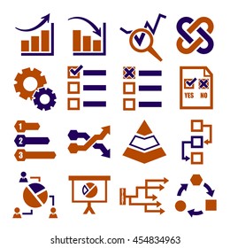 Information Management Icon Set Stock Vector (Royalty Free) 454834963 ...
